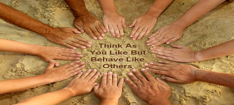 The 48 Laws of Power: Law 38: Think as you like, but behave like others